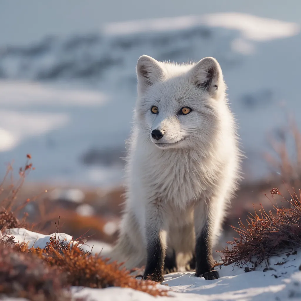 Exploring the Arctic Fox Habitat: Distribution and Adaptations