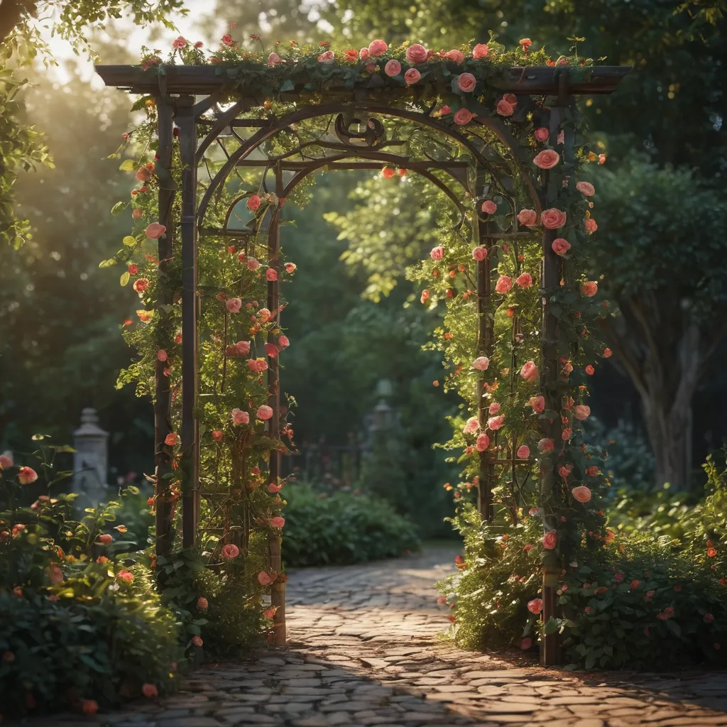 Unraveling the Art of Rose Trellises: Design and Care